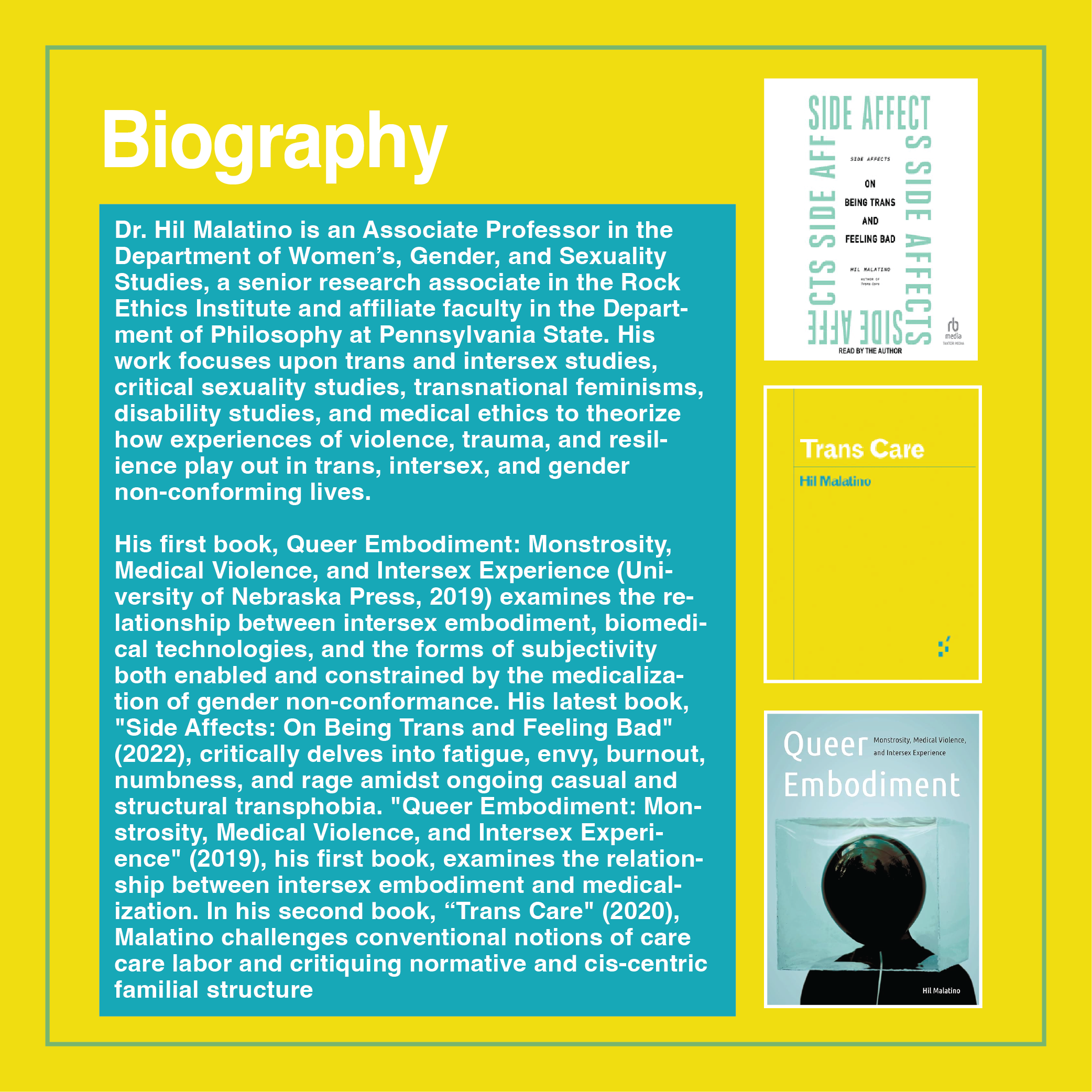 Hil Malatino - Trans, Mad, Weird: Lessons from the Reed Erickson ...